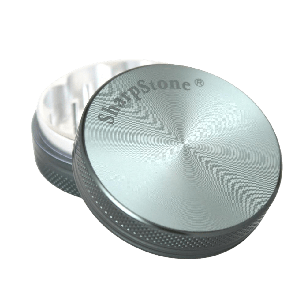 Sharpstone Grinder 2 Piece 1.5' - Grey – MediVape New Zealand