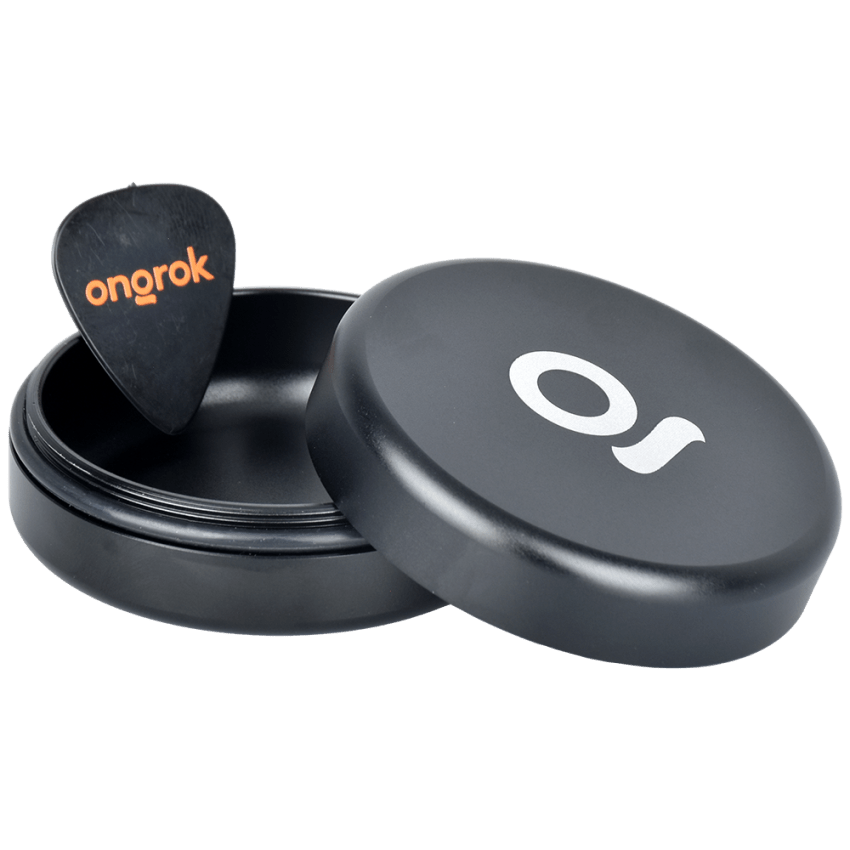 Ongrok Smell Proof Airtight Aluminum Storage Puck - 2.5" Black ...